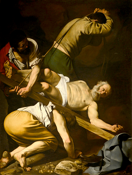 Crucifixion of St. Peter (1600)