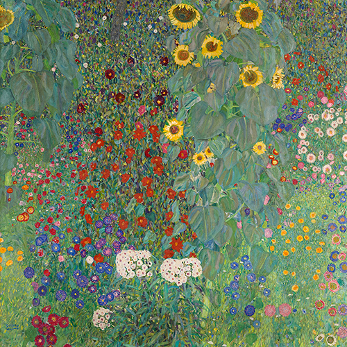 Farm Garden with Sunflowers (1907)