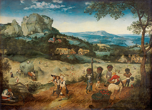 The haymaking (1565)