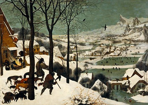 Hunters in the Snow (Winter) (1565)