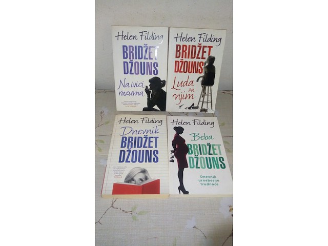 BRIDŽET DŽOUNS 1-4 / Helen Filding, Komplet