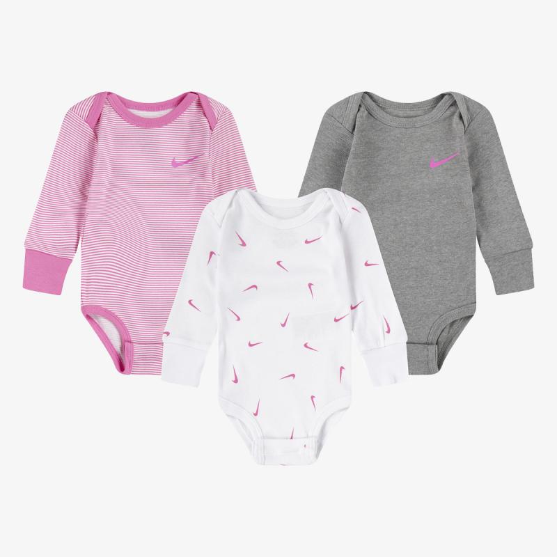 Nike NKN BABY ESSENTIALS 3PK LS BS