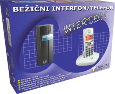 Teh-tel Bežični interfon sa telefonom INTERDECT (CL-3622)