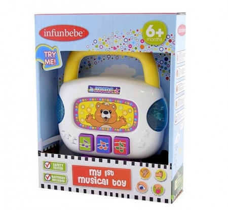 Infunbebe igracka mini radio 6m+ sa zvukom ( LS004 )