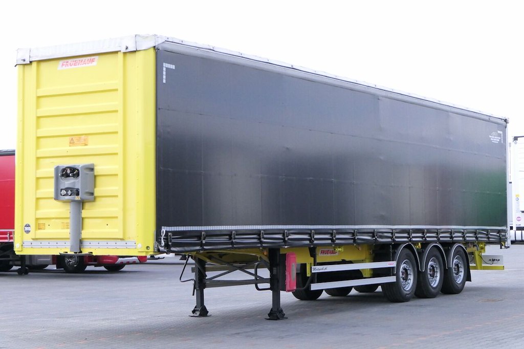 Fruehauf CURTAINSIDER / STANDARD / SAF / STRONG FLOOR / poluprikolica sa kliznom ceradom