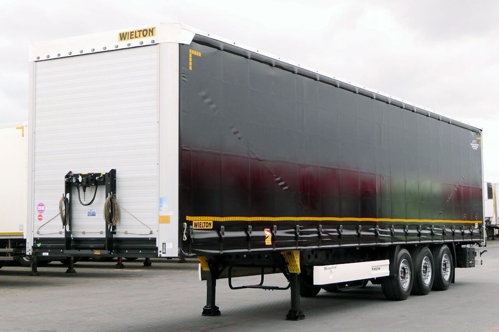 Wielton CURTAINSIDER / STANDARD / 6100 KG ! / SAF / 2018 YEAR / XL CODE poluprikolica sa kliznom ceradom