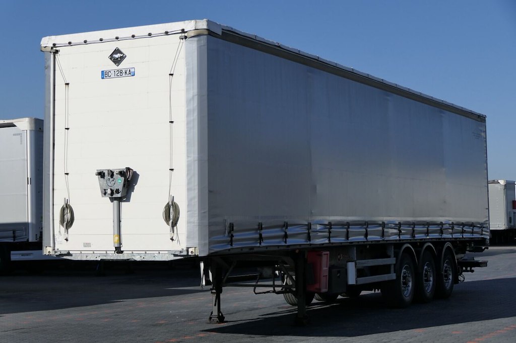 Samro CURTAINSIDER / STANDARD / LIFTED AXLE / LIFT DHOLLANDIA poluprikolica sa kliznom ceradom