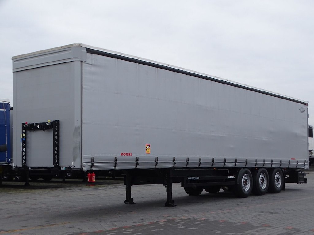 Kögel CURTAINSIDER / STANDARD / LIFTED AXLE / NEW / 2021 / poluprikolica sa kliznom ceradom