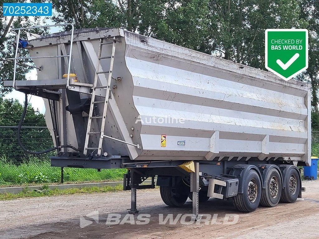 Kloos FerroTrailer 45m3 Stahlmuhlde Liftachse poluprikolica kipera