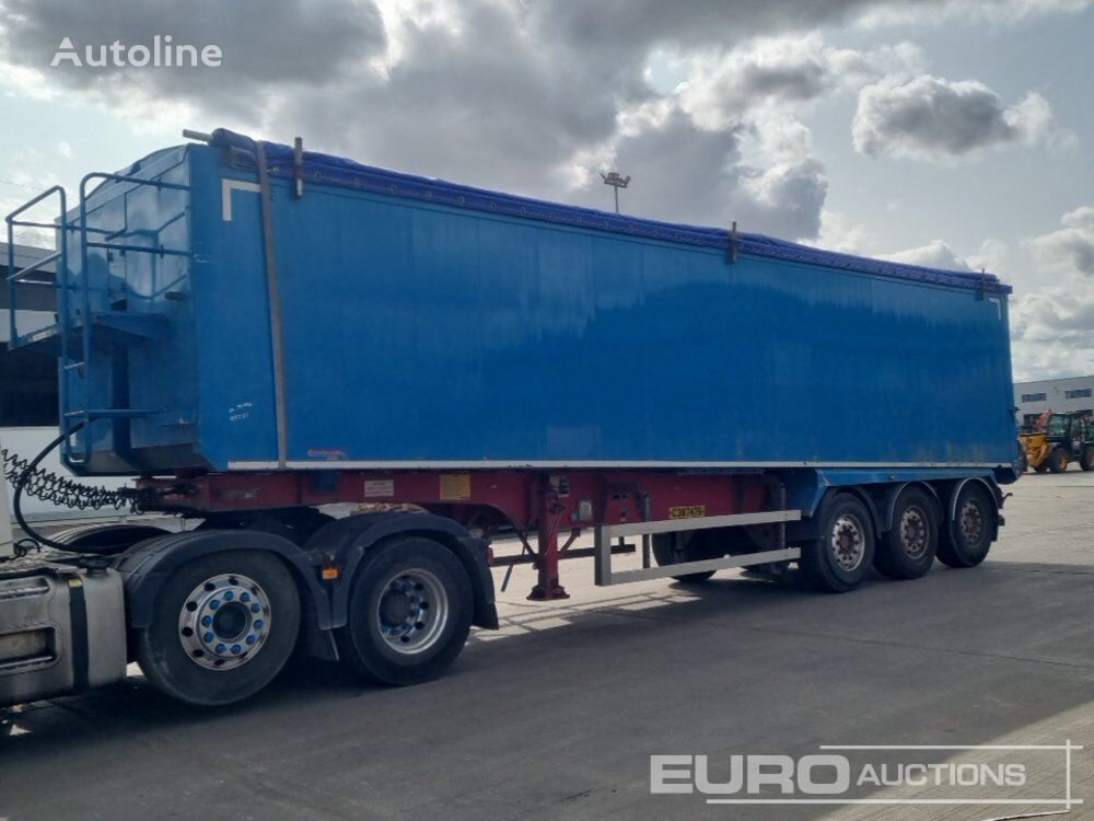 Prodaje se Fruehauf 2014 Fruehauf Tri Axle Bulk Tipping Trailer, Easy Sheet, Front L poluprikolicu kipera na aukciji