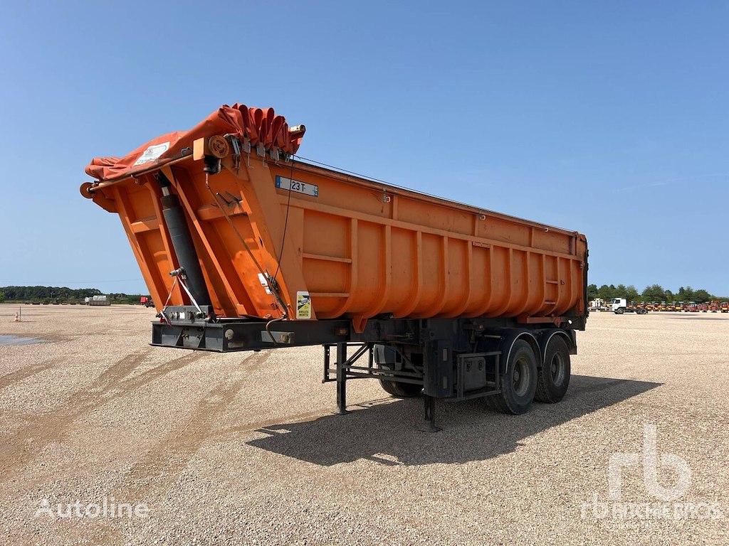 Prodaje se Fruehauf T/A Remorque Benne poluprikolicu kipera na aukciji