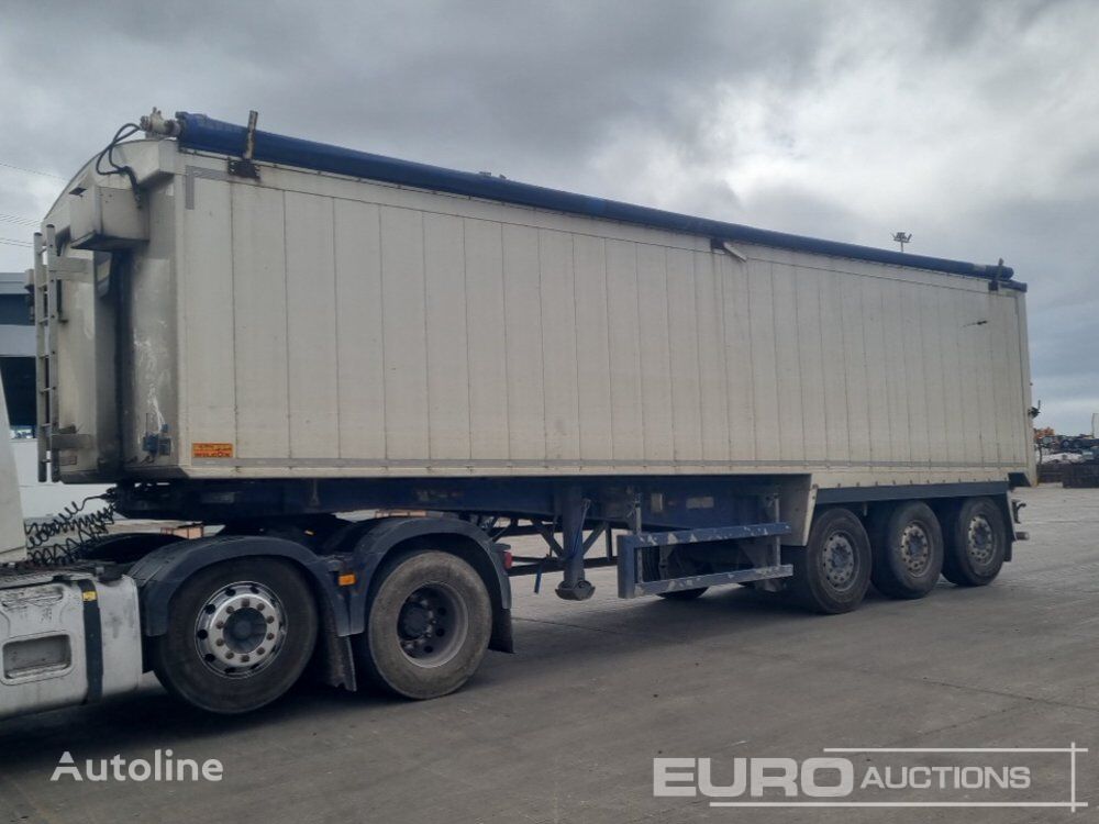 Prodaje se Wilcox Tri Axle Bulk Tipping Trailer, Front Lift, Easy Sheet poluprikolicu kipera na aukciji