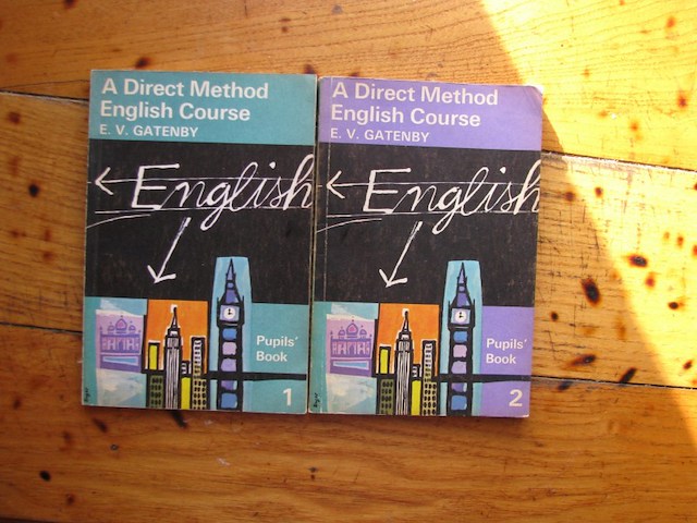 E.V. GATENBY-A DIRECT METHOD ENGLISH COURSE 1-2