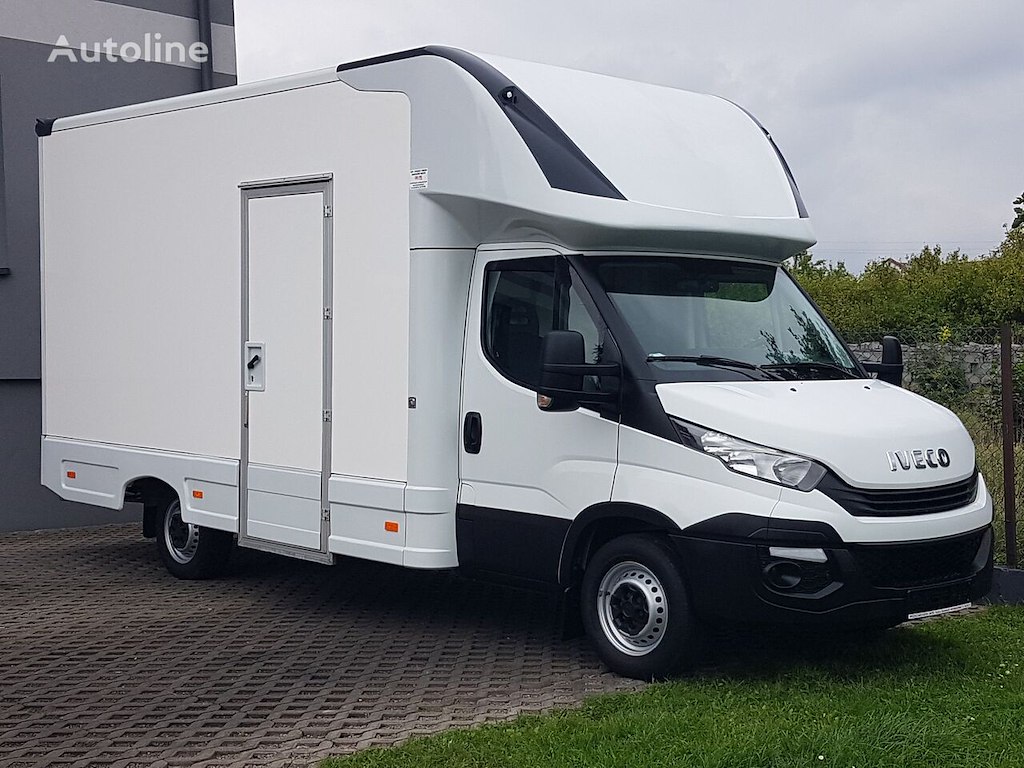 IVECO DAILY KONTENER NISKOPODŁOGOWY 4,31x2,23x2,42 SKLEP FOODTRUCK prodajni kamion < 3.5t