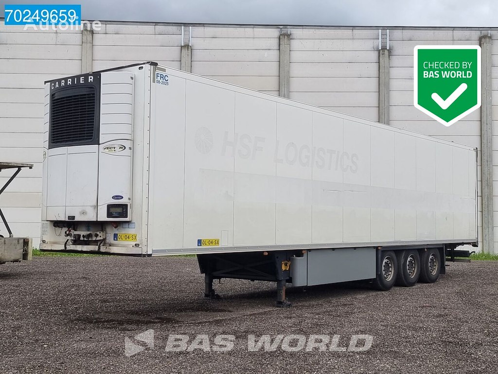 Schmitz Cargobull Carrier Vector I850 Mt° 3 axles Fleisch/Meat Rohrbahn Palettenka poluprikolica hladnjača