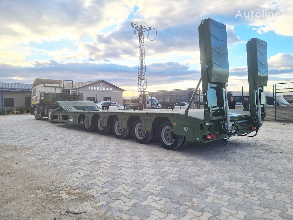 Nova 5 Axle Lowbed Trailer - Self Steering - Hydraulic Winch - 2024 poluprikolica sa niskom platformom