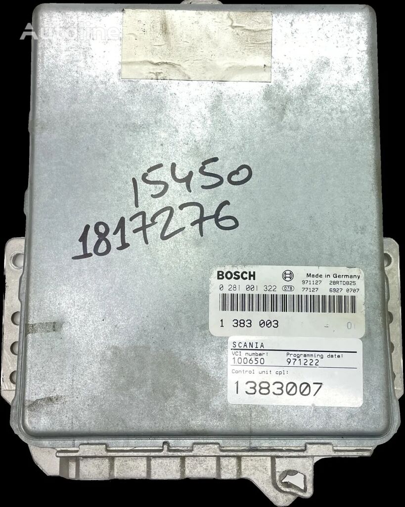 Unitate de Control Motor ECU Scania upravljačka jedinica za Bosch 1383007 kamiona