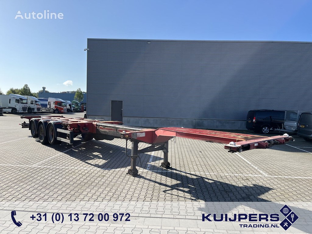 D-Tec FT-43-03V Multi Container Chassis poluprikolica za prevoz kontejnera