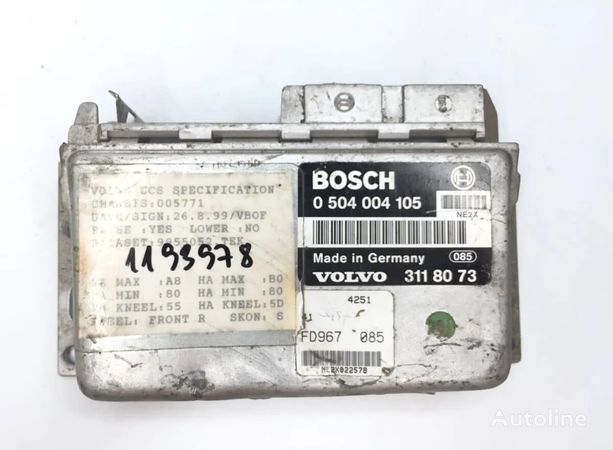 Bosch Unitate de Control 489555-336 upravljačka jedinica za Bosch 0 504 004 105 pentru VOLVO 311 80 73 kamiona