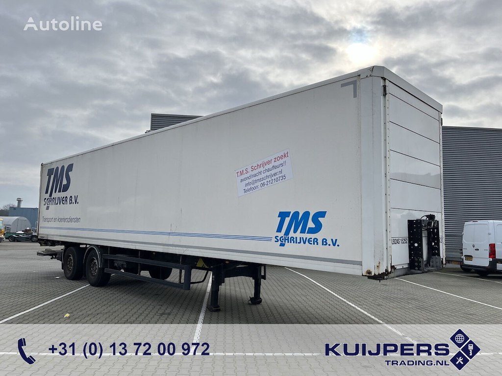 System Trailers LPRS 18 / Box Trailer furgon poluprikolica