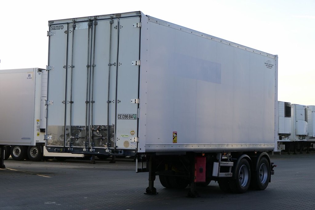 Samro BOX - 7,3 M / STRONG FLOOR / KOFFER / VEHICULAR / furgon poluprikolica