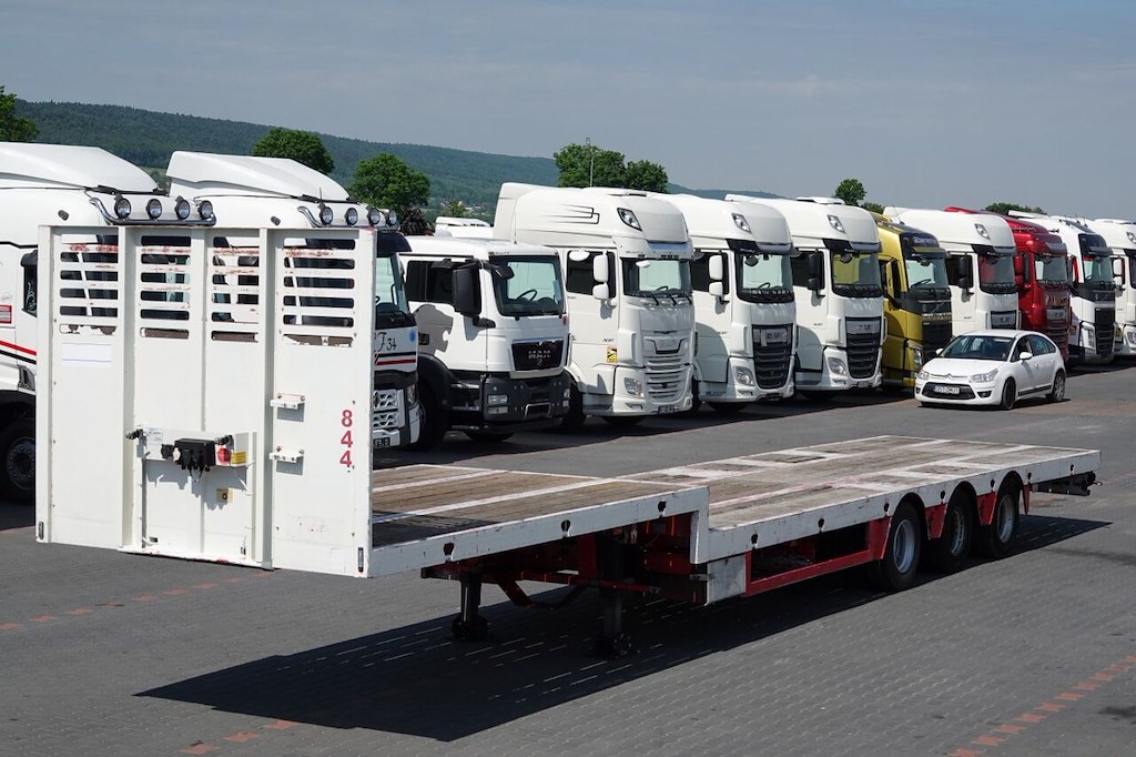 Faymonville NACZEPA LAWETA / NISKOPODWOZIE / OSIE SKRĘTNE / OSIE SAF poluprikolica autotransportera