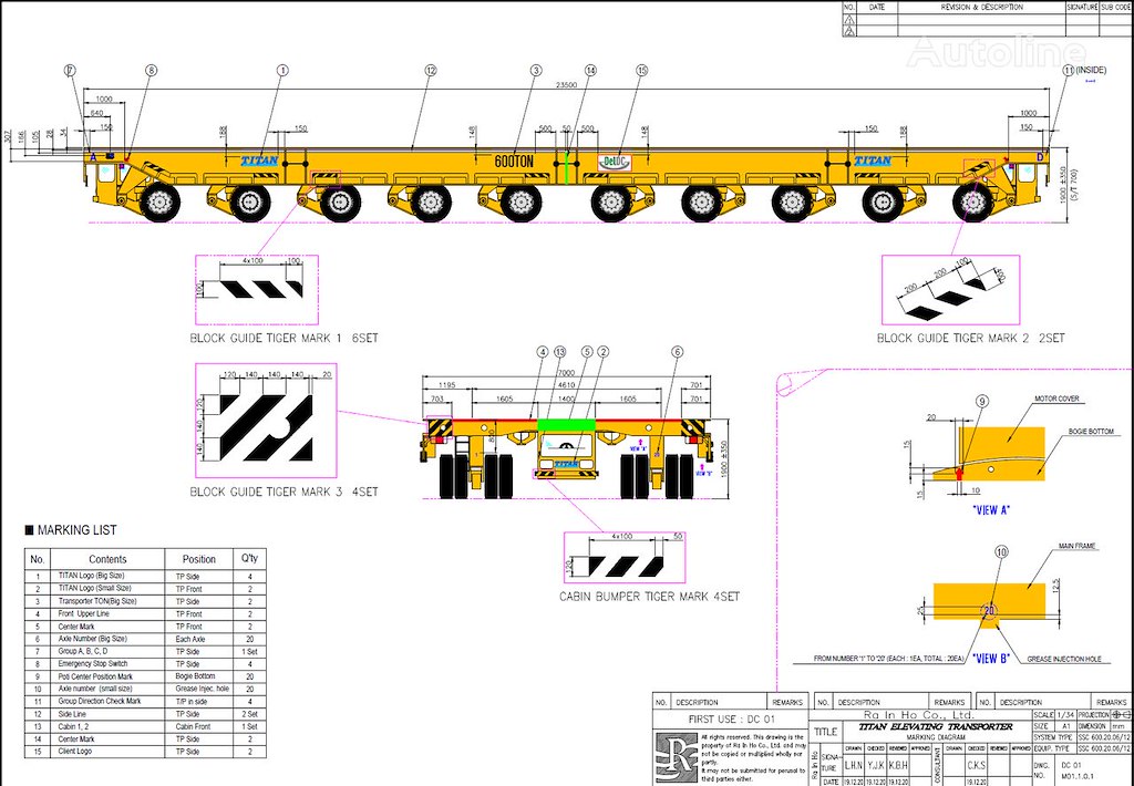 Titan Trailers SSC 600.20.06 samohodni modularni transporter