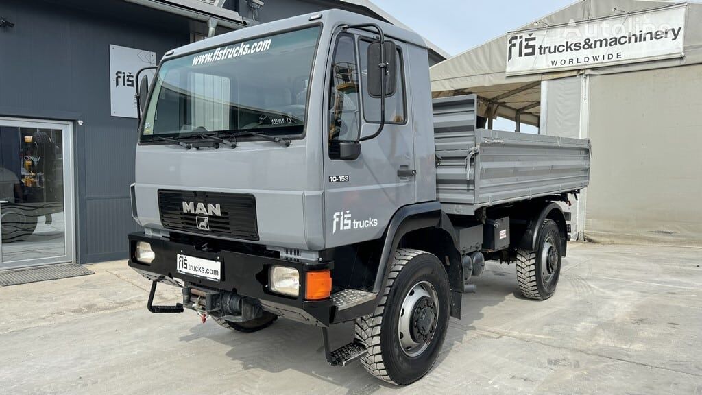 MAN 10.153 4X4 meiller tipper - euro 2 kiper