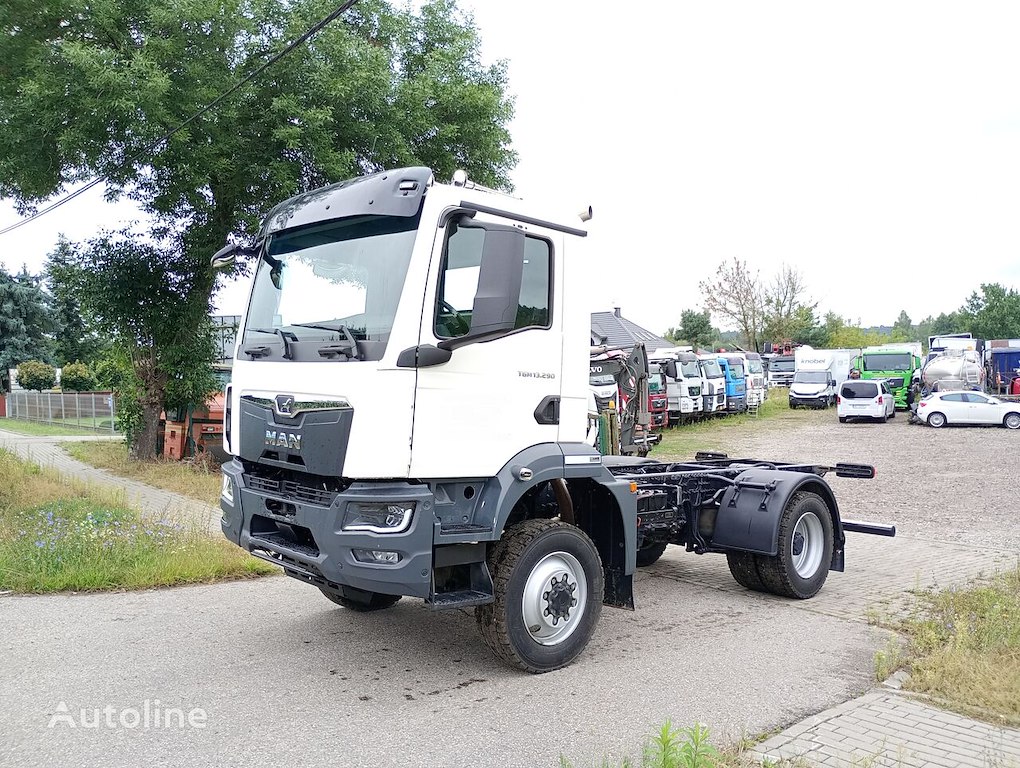 MAN TGM TG3 13,290 15,290 4x4 NTG kiper