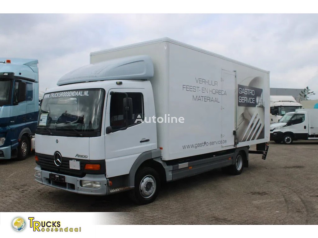 Mercedes-Benz Atego 815 + MANUAL + EURO 2 kamion furgon