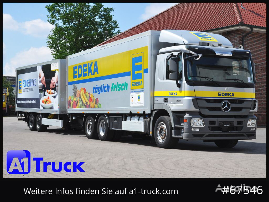 Mercedes-Benz Actros 2541 MP3 kamion furgon + prikolica furgon