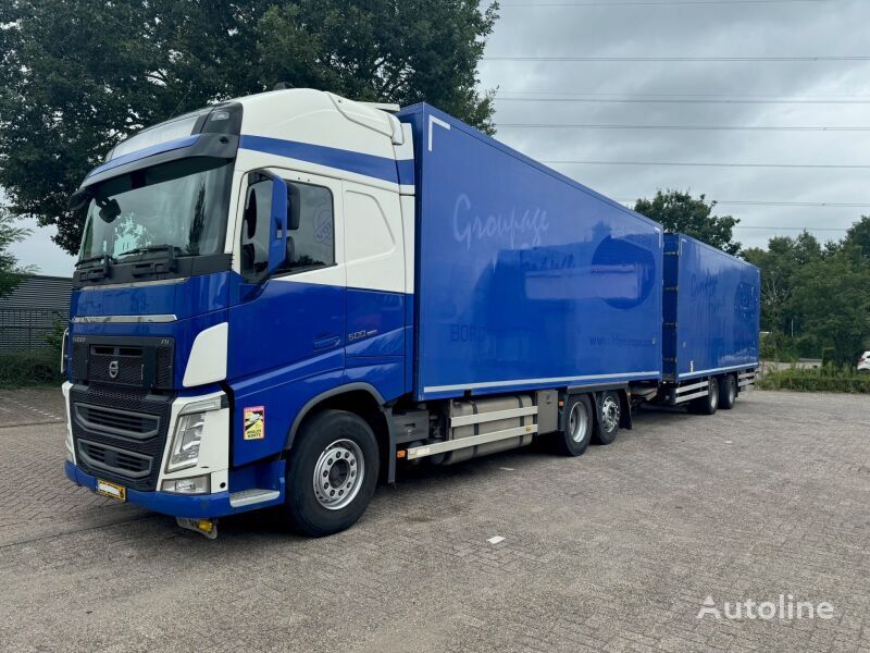 Volvo FH 500 6X2 Euro 6 / Volume Combi kamion furgon + prikolica furgon