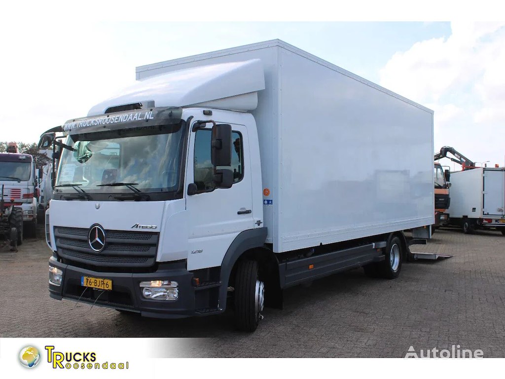 Mercedes-Benz Atego 1218 + EURO 6 + NICE TRUCK + LOW KM + 12T kamion furgon