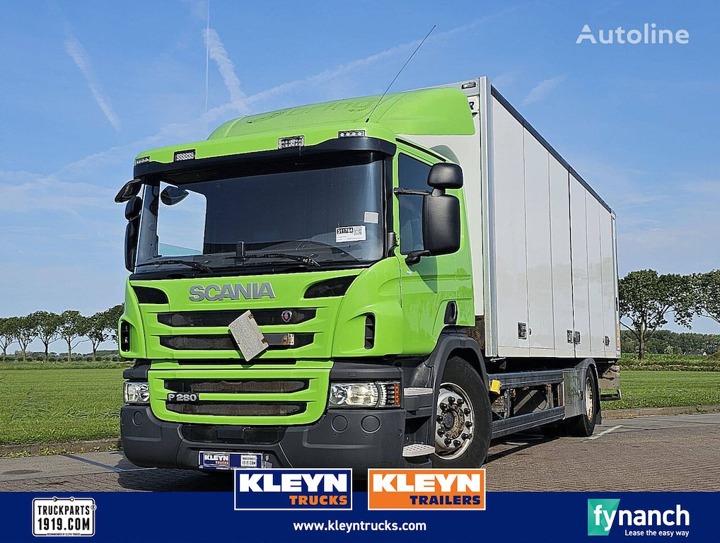 Scania P280 side doors taillift kamion furgon