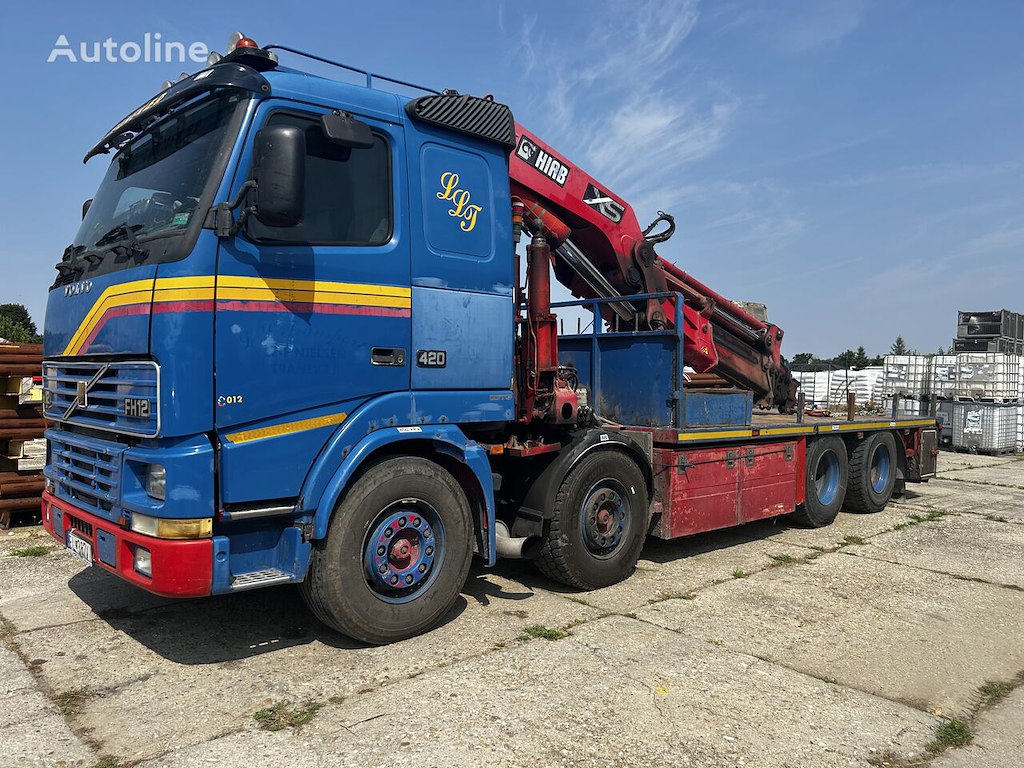 Volvo FH12 460 kamion s ravnom platformom