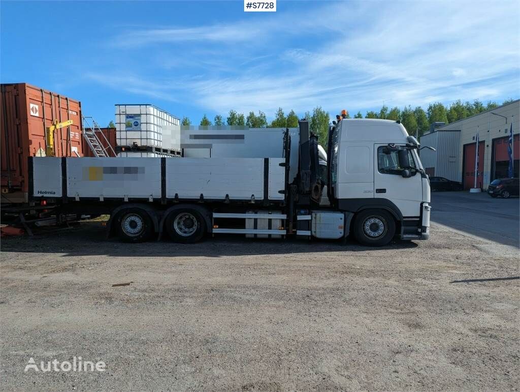 Volvo FM 330 6X2 Crane Truck with Palfinger PK15500 kamion s ravnom platformom