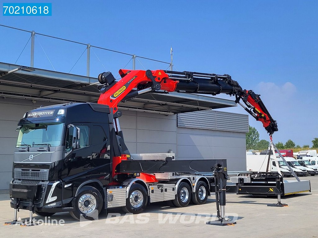 Novi Volvo FH 540 8X4 NEW! Palfinger PK165.002 TEC7 Kran Crane Full option kamion s ravnom platformom