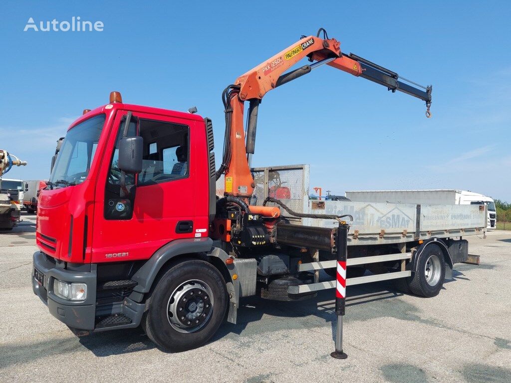 IVECO EuroCargo ML 180E21 4x2 kamion s ravnom platformom