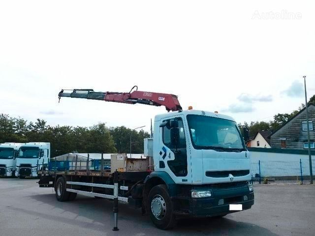 Renault 270dci *Pritsche/Kran /Fassi* kamion s ravnom platformom