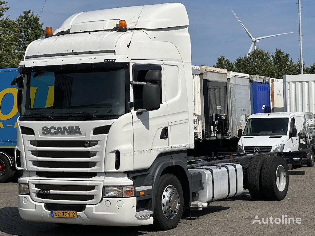 Scania R400 Highline 4x2 Chassis Euro 5 Retarder Full Air Manual kamion šasija