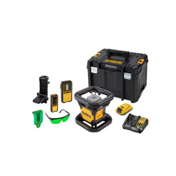 DeWALT zeleni laser rotacioni laserski nivelator DCE079D1G