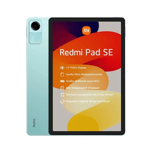 Xiaomi Redmi Pad SE Mint Green 11″ WUXGA Tablet | VHU4620EU