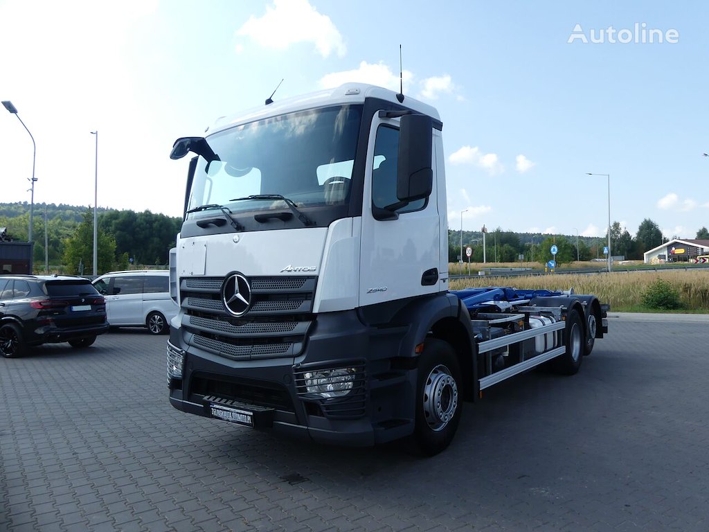 Mercedes-Benz ANTOS 2540 / 6x2 / HAKOWIEC 20t / EURO 6 / IDEALNY STAN / kamion rol kiper