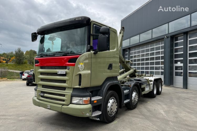 Scania R420 8x4 Meiller kamion rol kiper