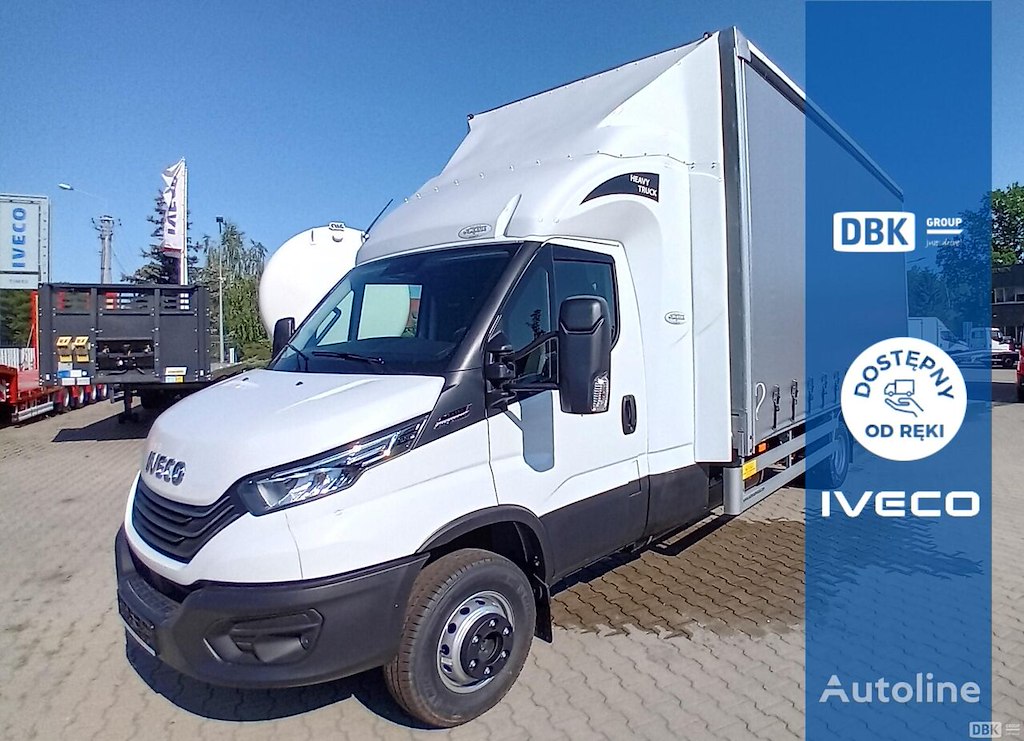 Novi IVECO Daily 70C18HA8 kamion sa klizna zavesa cerada