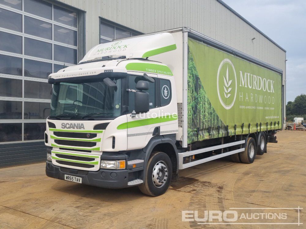 Prodaje se Scania 6x2 Rigid, 30' Curtainsider kamion sa kliznom ceradom na aukciji