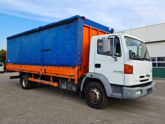 Nissan Atleon 210 / Manual / full steel suspension / 7.30mtr box kamion sa klizna zavesa cerada