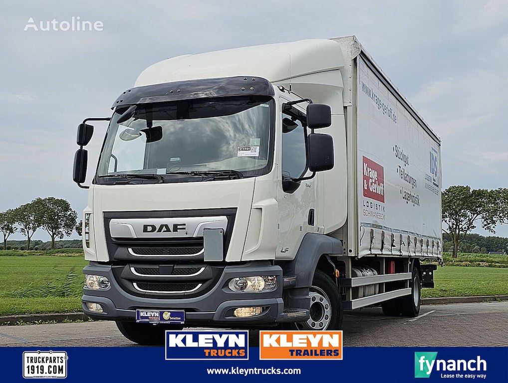 DAF LF 290 16t lift navi airco kamion sa klizna zavesa cerada