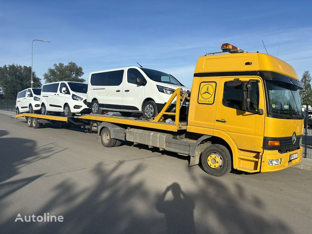 Mercedes-Benz Atego 1024 autotransporter + prikolica autotransportera