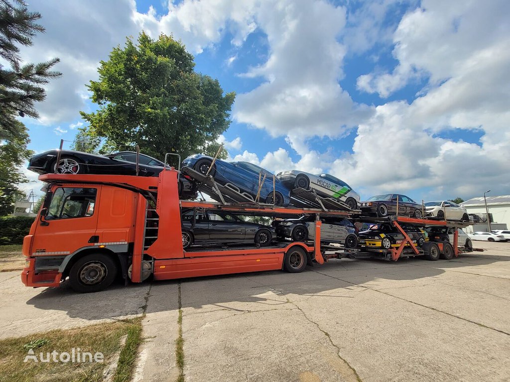 DAF Cf75.360 autotransporter + prikolica autotransportera